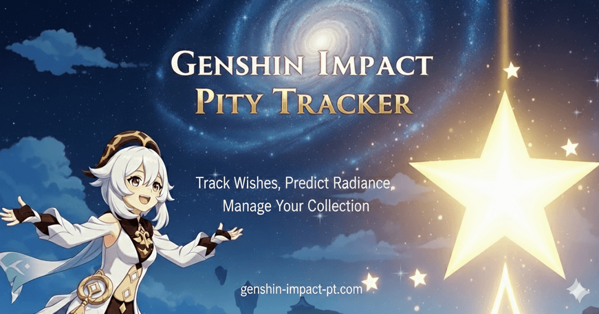 Genshin Impact Pity Tracker